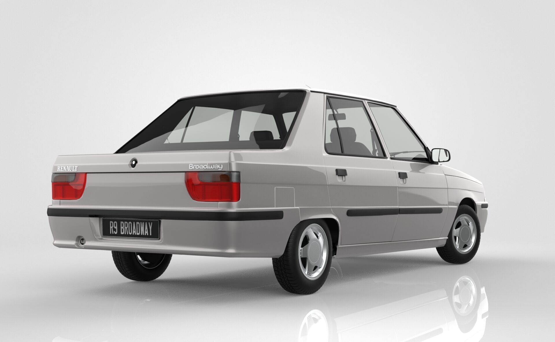 Renault 9 Broadway 3D model | CGTrader