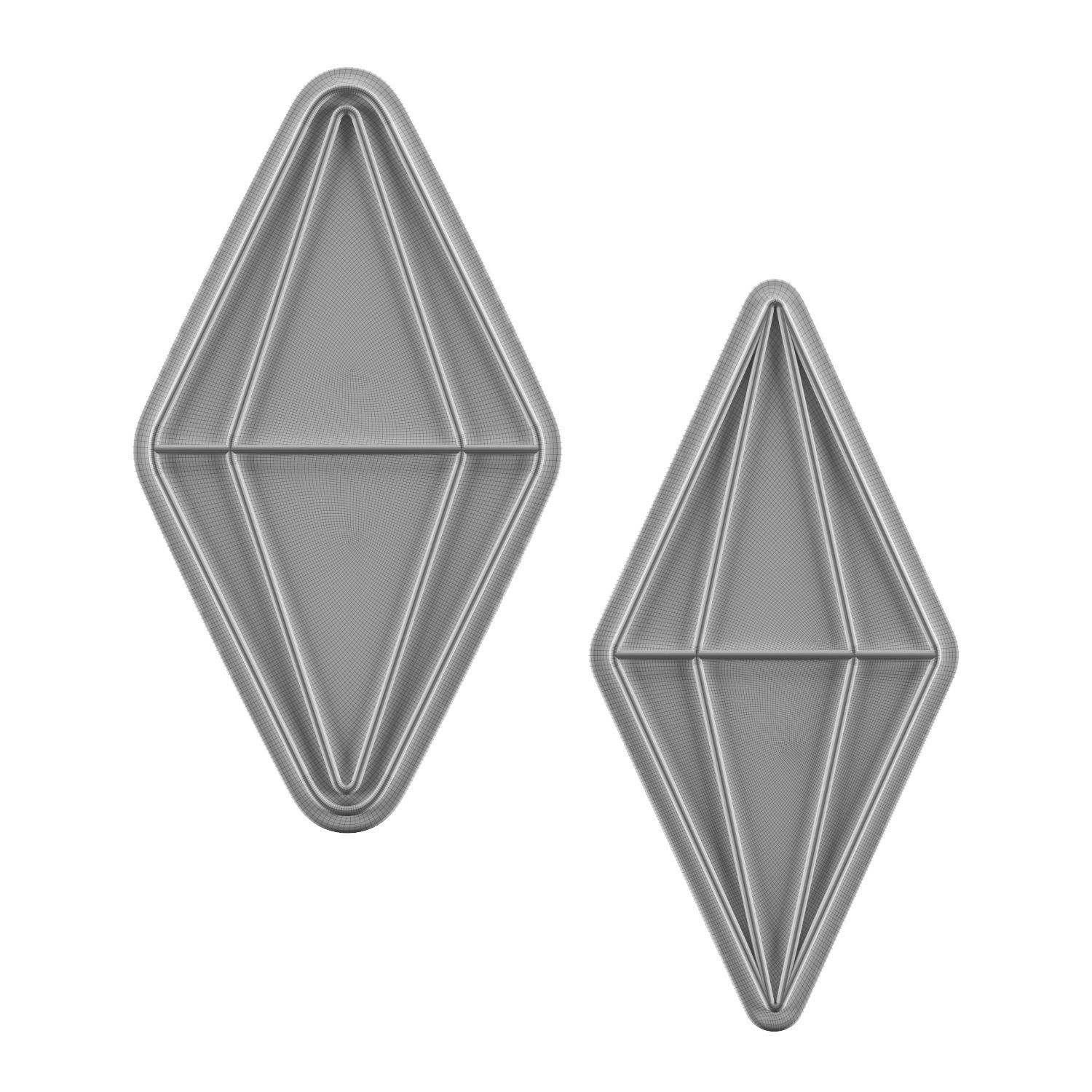 The Sims Diamond Neon Sign 3D model | CGTrader