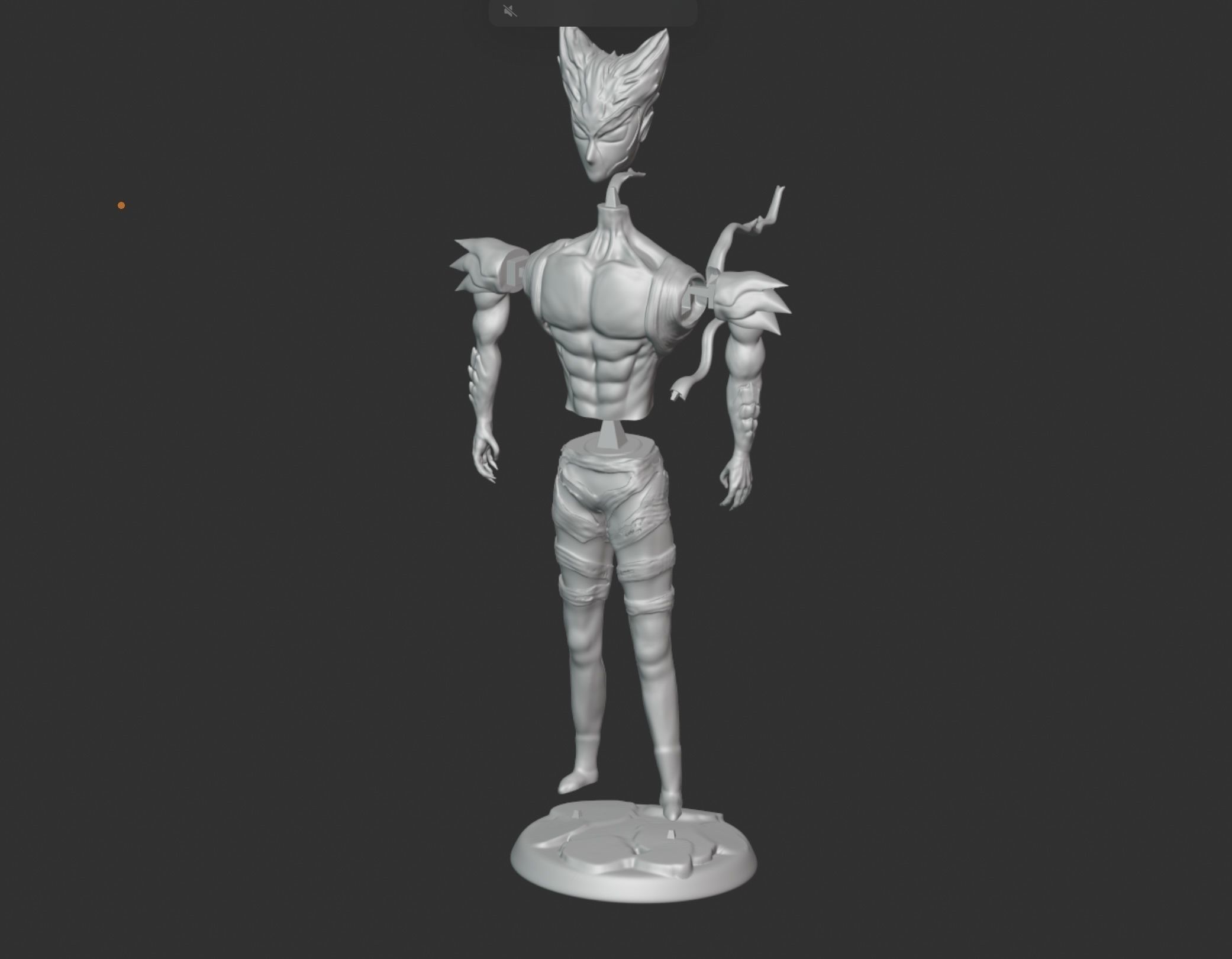 Monster Garou for 3D printing 3D model 3D printable | CGTrader