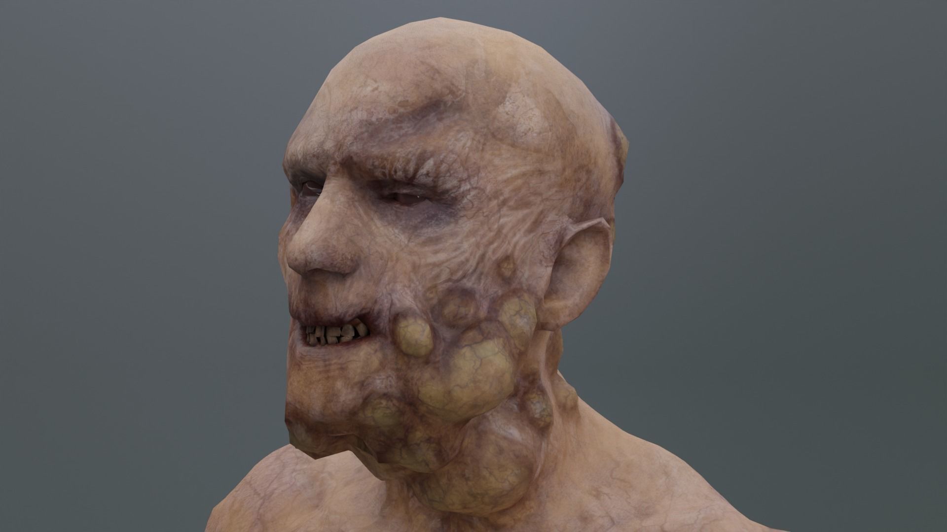 3D model Old man VR / AR / low-poly | CGTrader