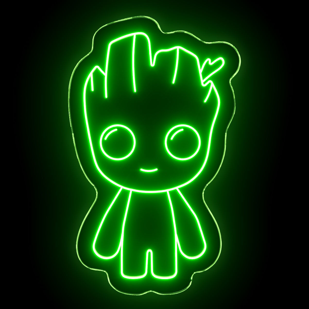 Groot Neon Sign 3D model | CGTrader