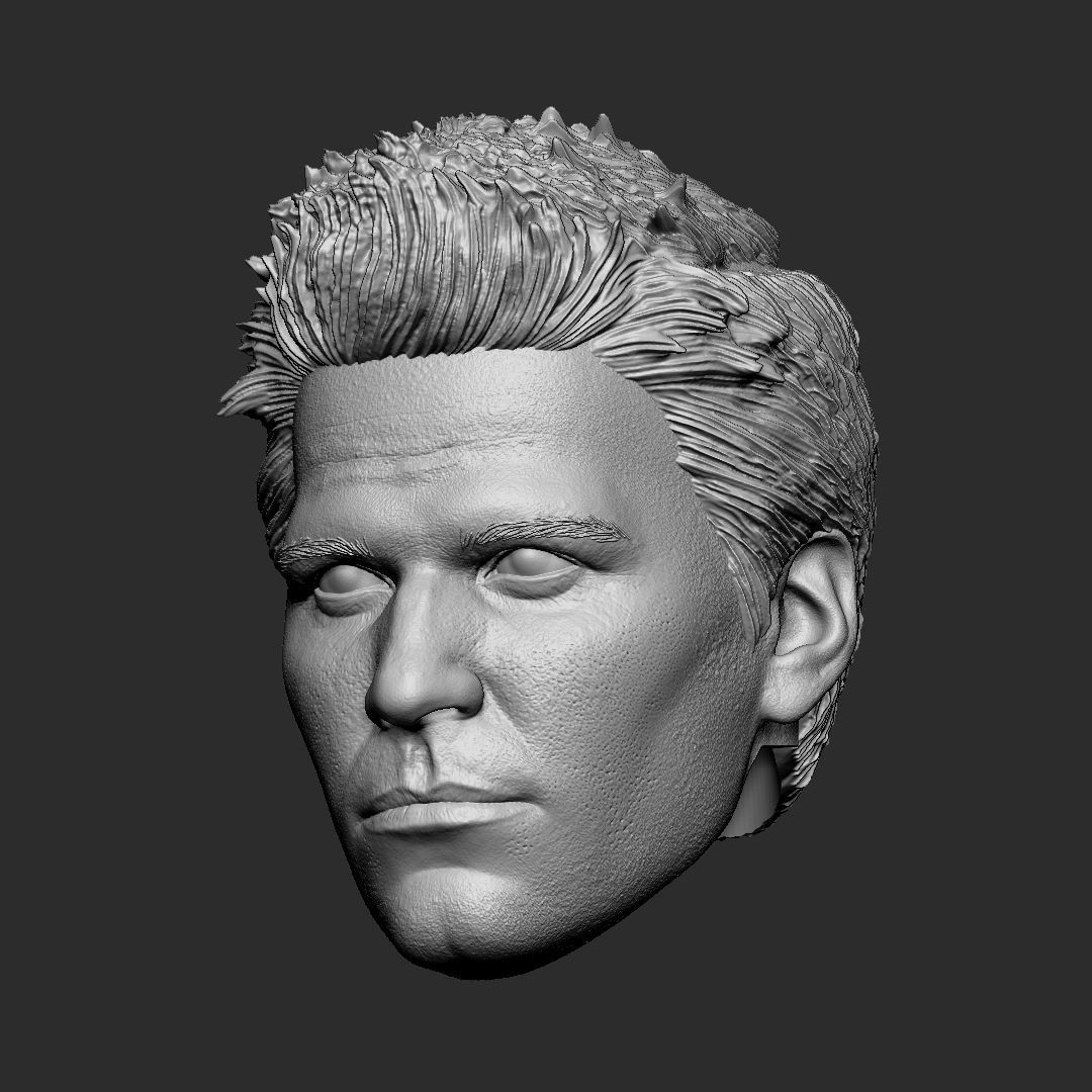 Angel - Buffy the Vampire Slayer head 3D model 3D printable | CGTrader