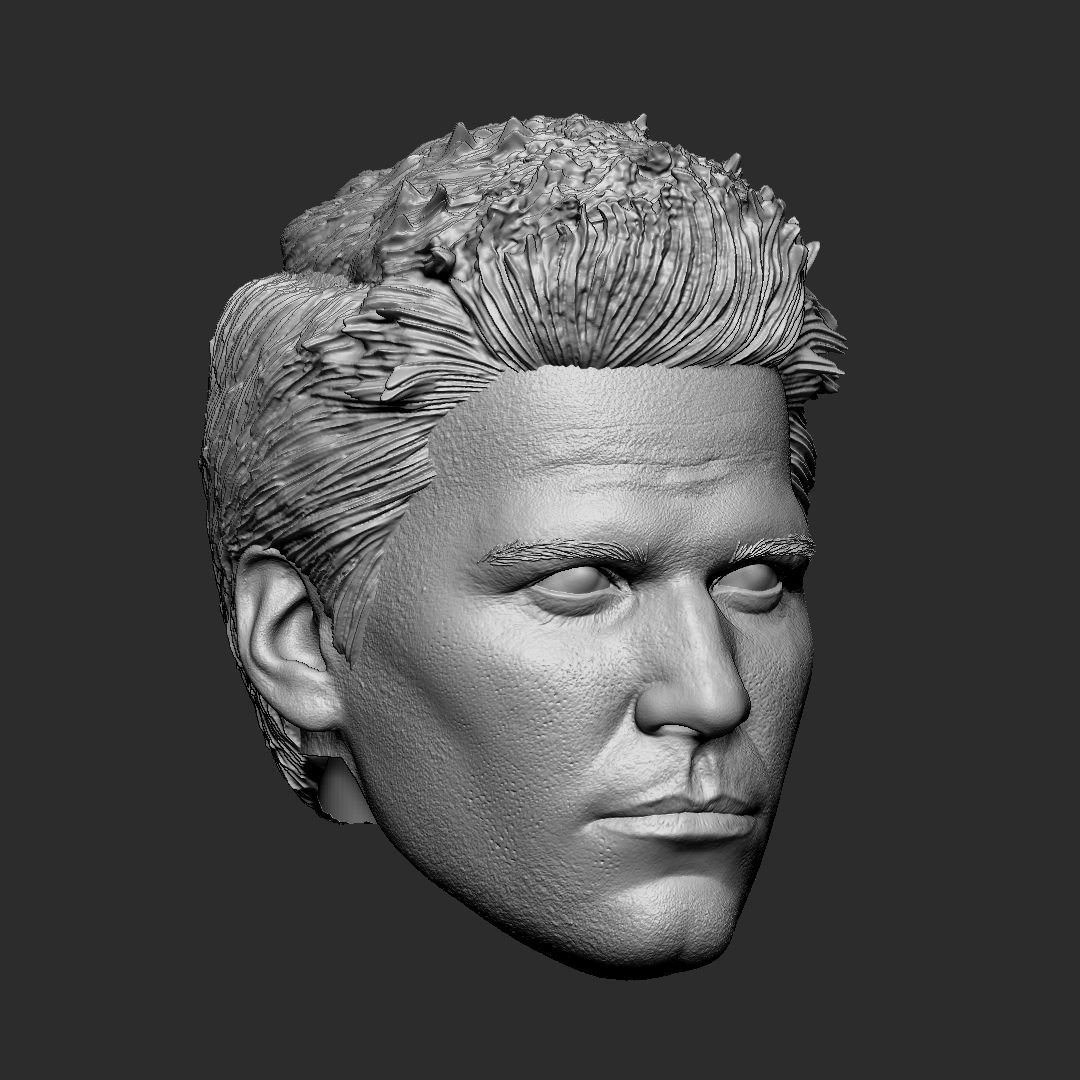 Angel - Buffy the Vampire Slayer head 3D model 3D printable | CGTrader