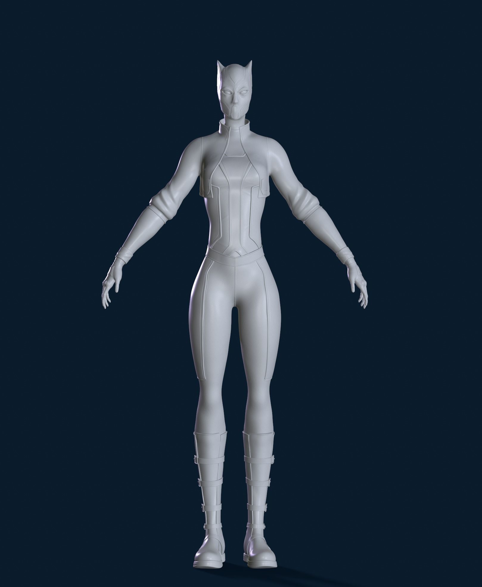 High poly 3D Catwoman 3D model 3D model | CGTrader