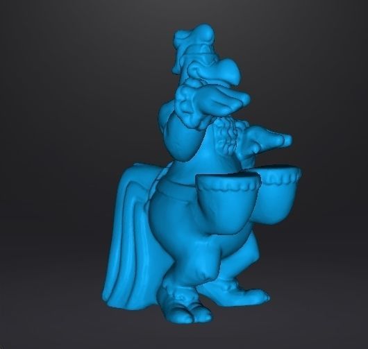 LOONEY TUNES ROCK BAND FOGHORN LEGHORN PROMOTIONAL FIGURE 90S 3D model ...