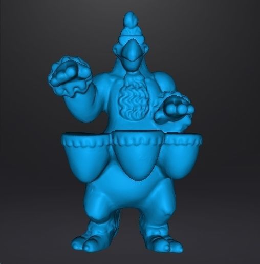 LOONEY TUNES ROCK BAND FOGHORN LEGHORN PROMOTIONAL FIGURE 90S 3D model ...