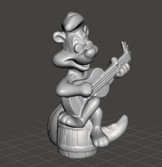 LOONEY TUNES ROCK BAND PEPE LE PEW PROMOTIONAL FIGURE 90S PVC 3D model ...