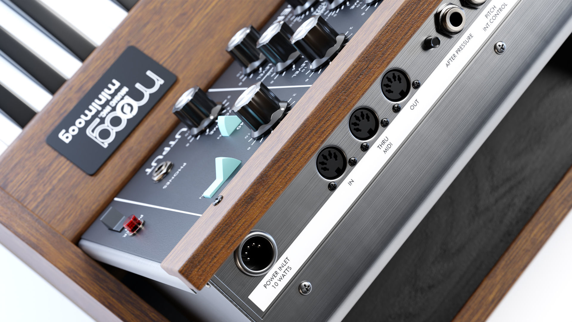 Minimoog Model D 3D model | CGTrader