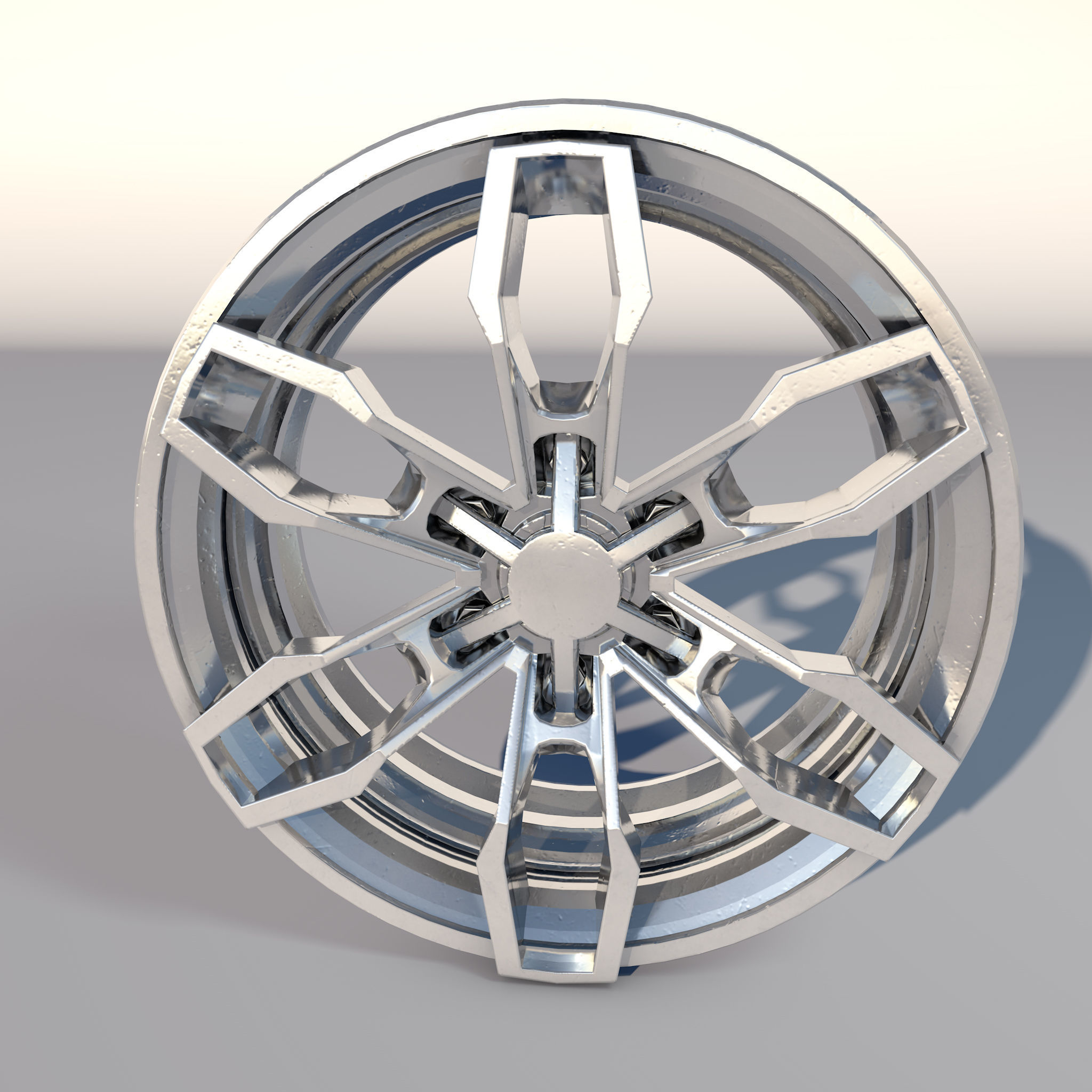 Tire with disc 3D model | CGTrader