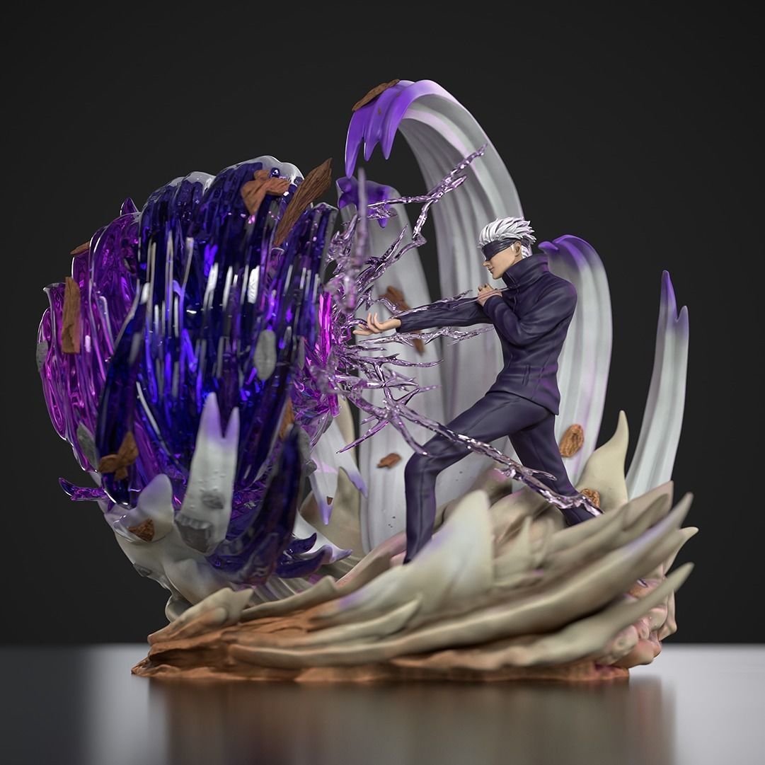 Gojo Satoru 3D print model 3D model 3D printable | CGTrader