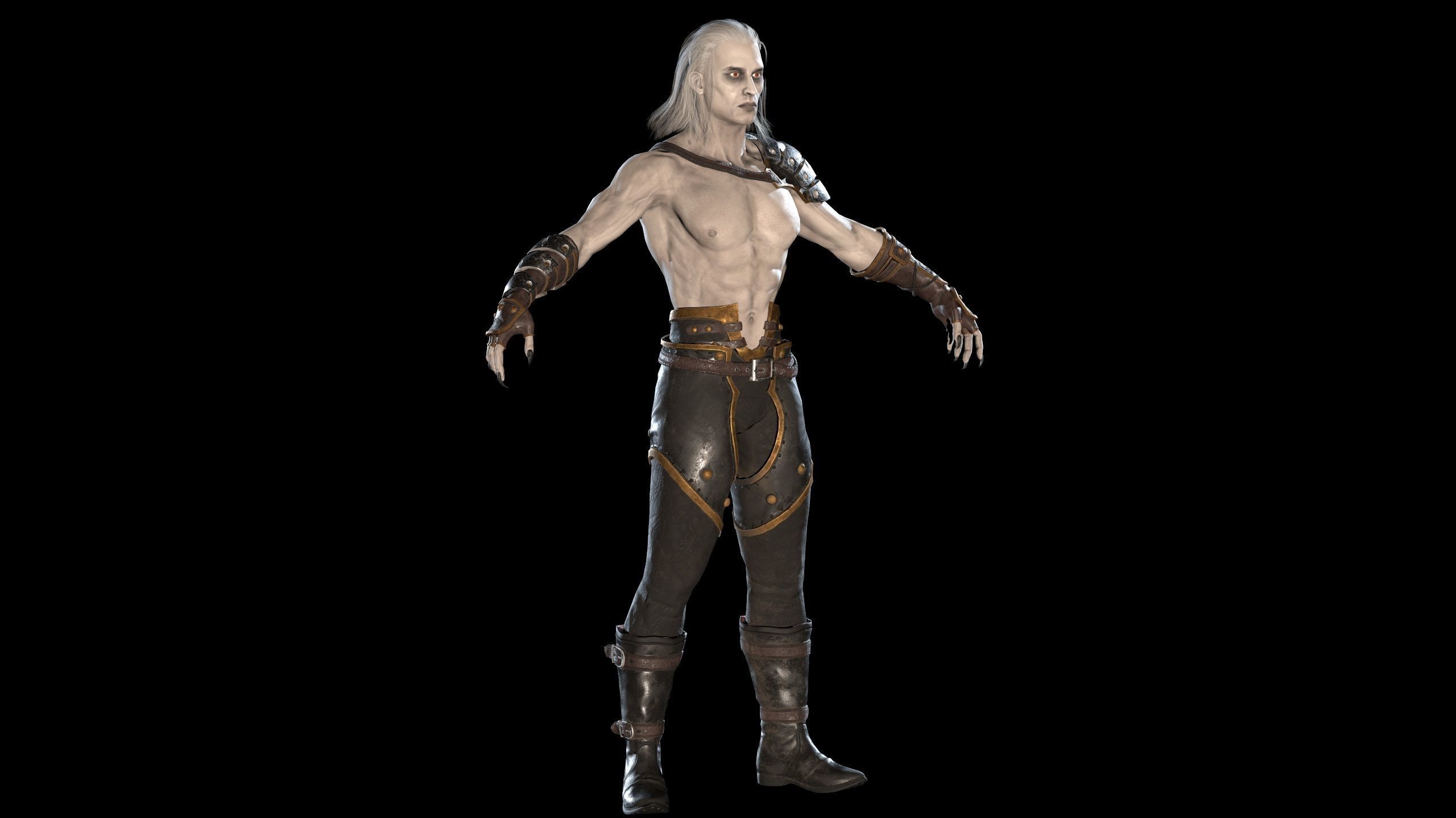3D model Vampire male VR / AR / low-poly | CGTrader