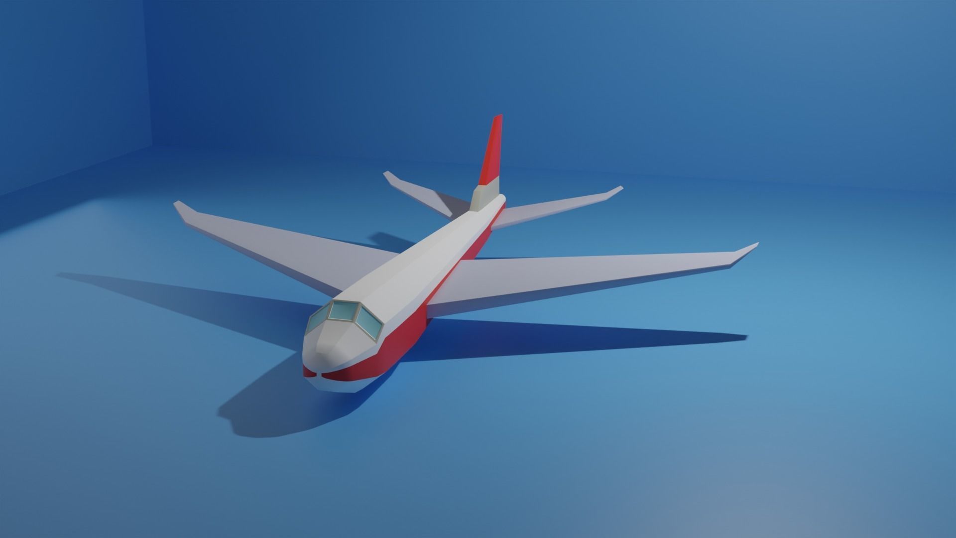 3D model Airplane VR / AR / low-poly | CGTrader