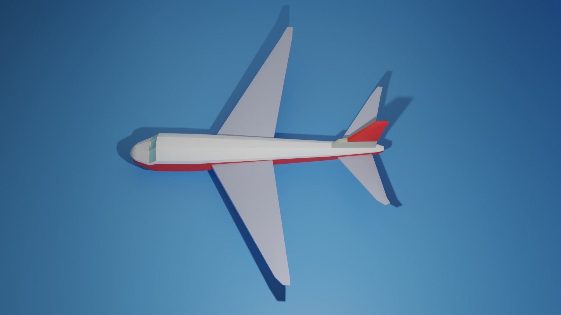 3D model Airplane VR / AR / low-poly | CGTrader