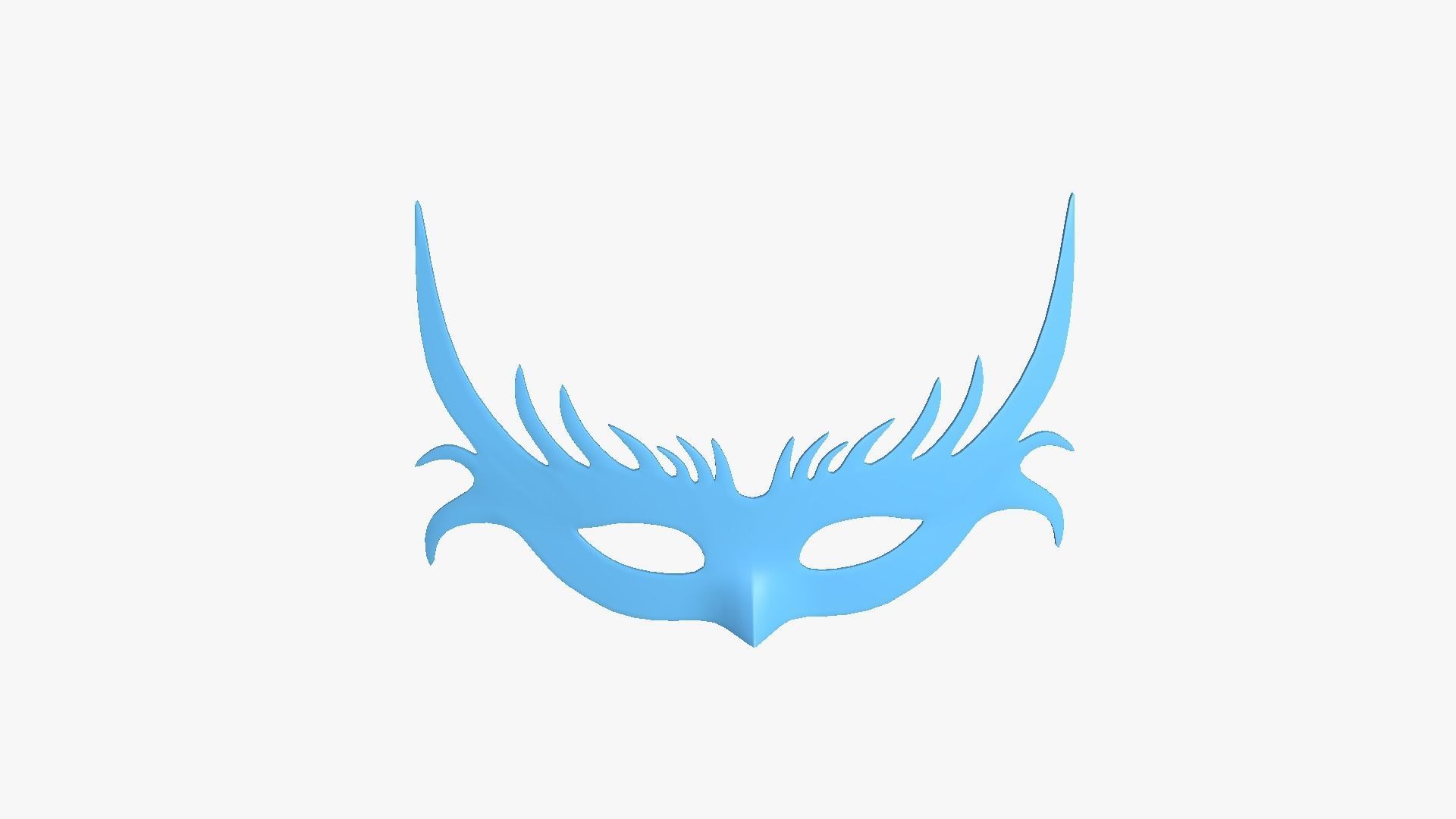 3D model Carnival Mask G13 Cartoon - Costume Character Design VR / AR ...
