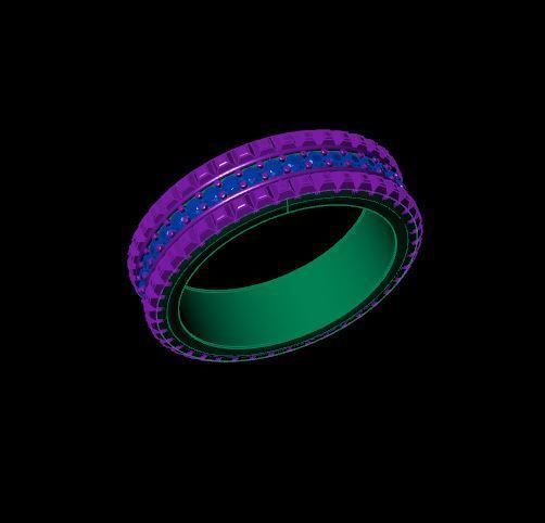 Rings 3D model 3D printable | CGTrader