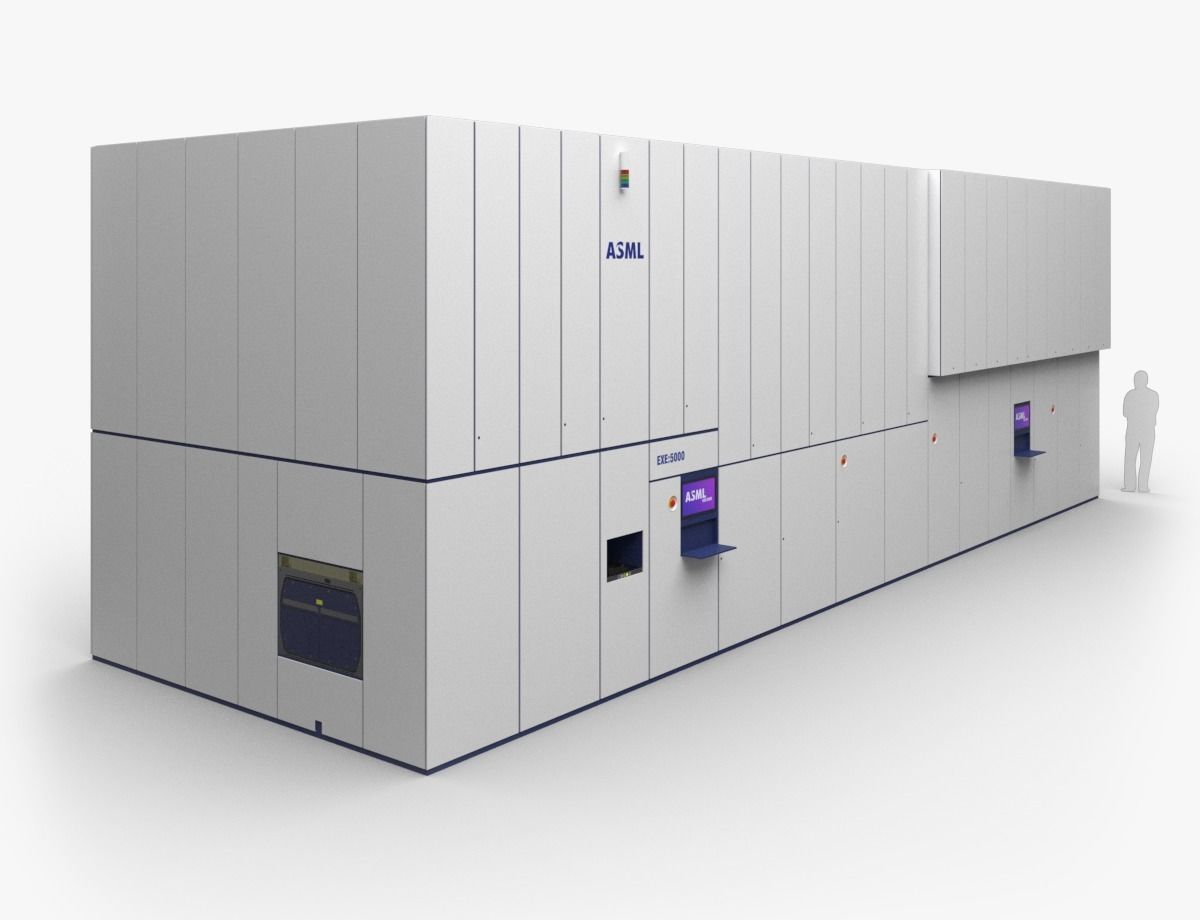3D model ASML EXE 5000 EUV Lithography machine VR / AR / low-poly | CGTrader