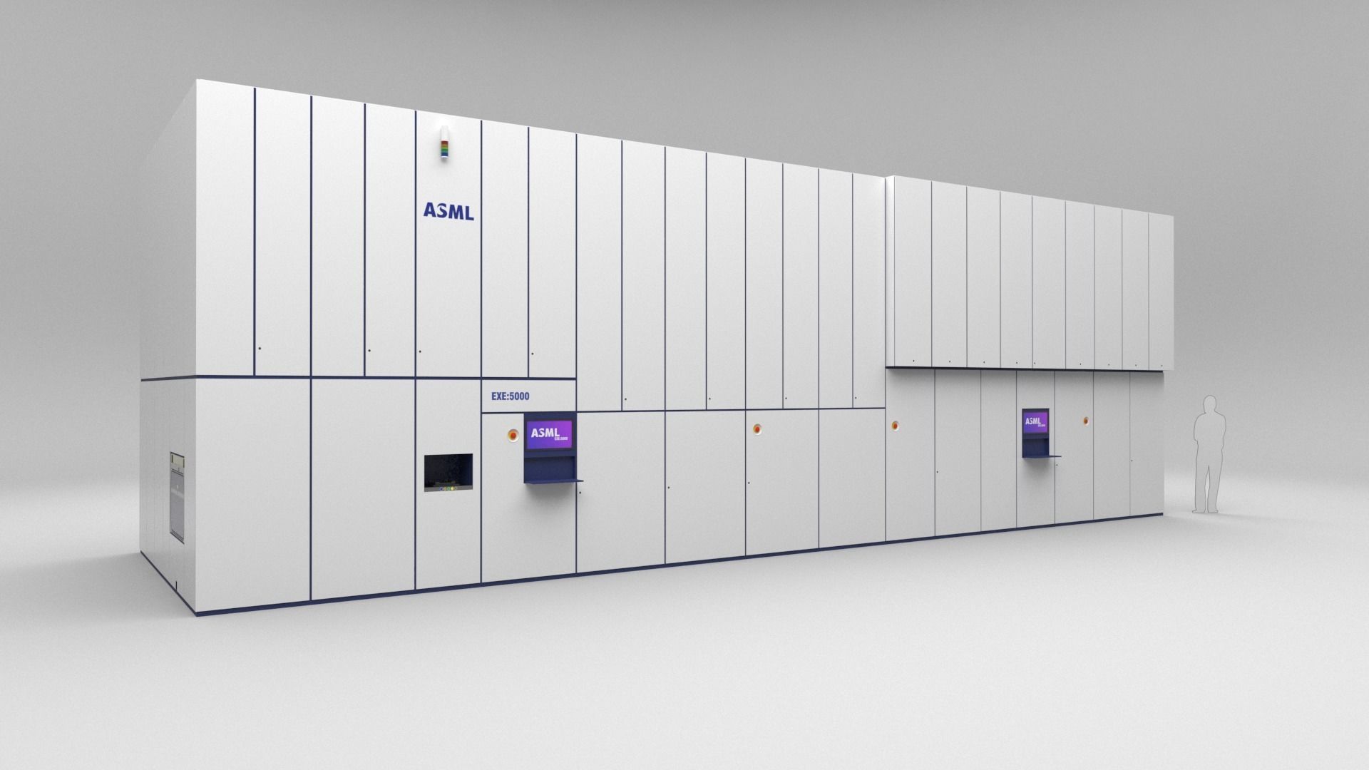 3D model ASML EXE 5000 EUV Lithography machine VR / AR / low-poly | CGTrader