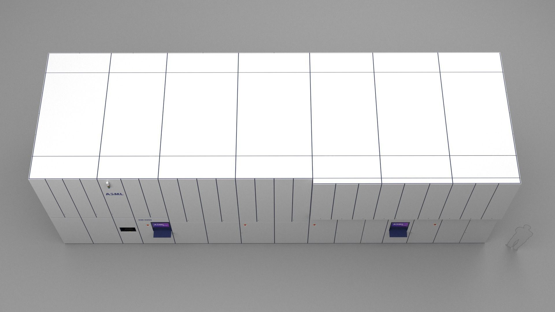 3D model ASML EXE 5000 EUV Lithography machine VR / AR / low-poly ...