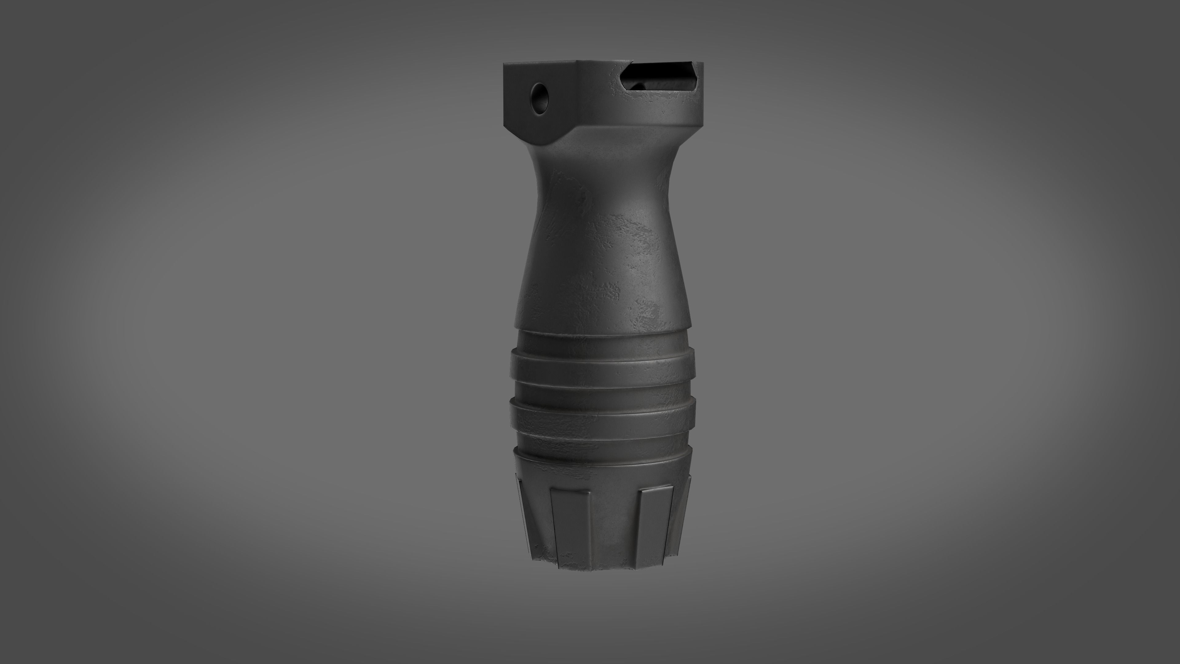 3D model Tactical Hand Grip Two Texture sets VR / AR / low-poly | CGTrader