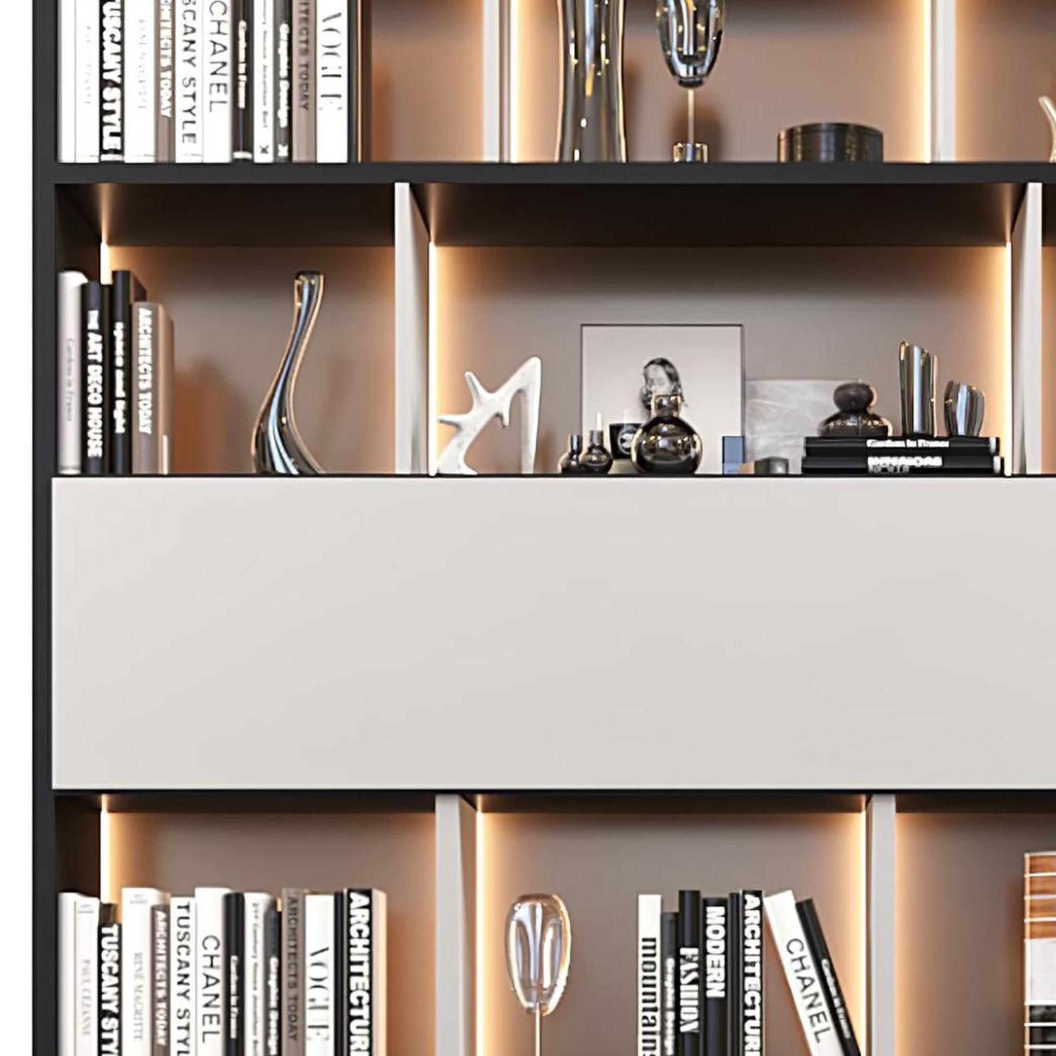 Bookcase monomer Cabinets Modern decoration 3D model | CGTrader