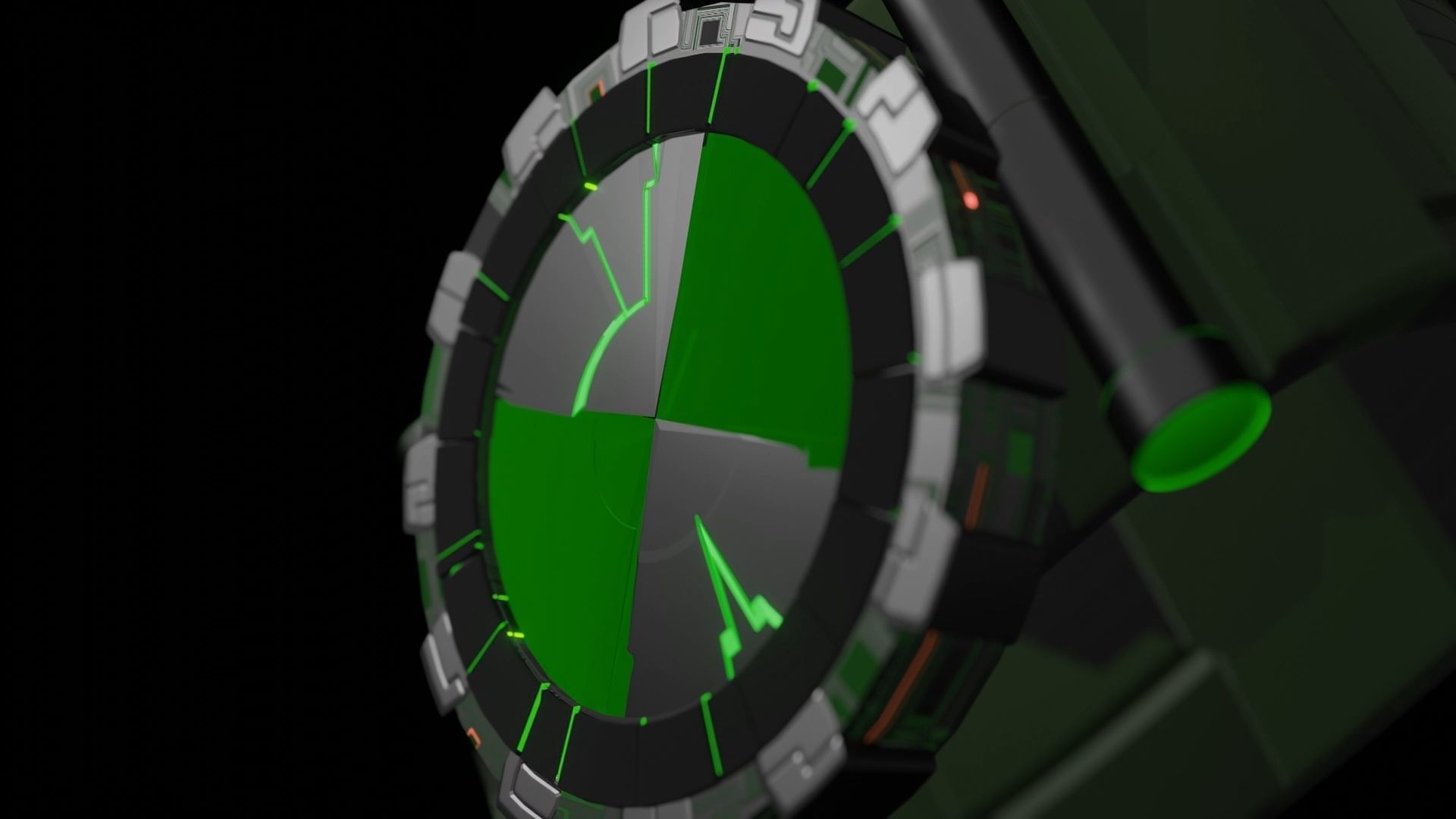 Omnitrix Ben 10 3d Alien Ultimate Omniverse Original Series 3D model ...