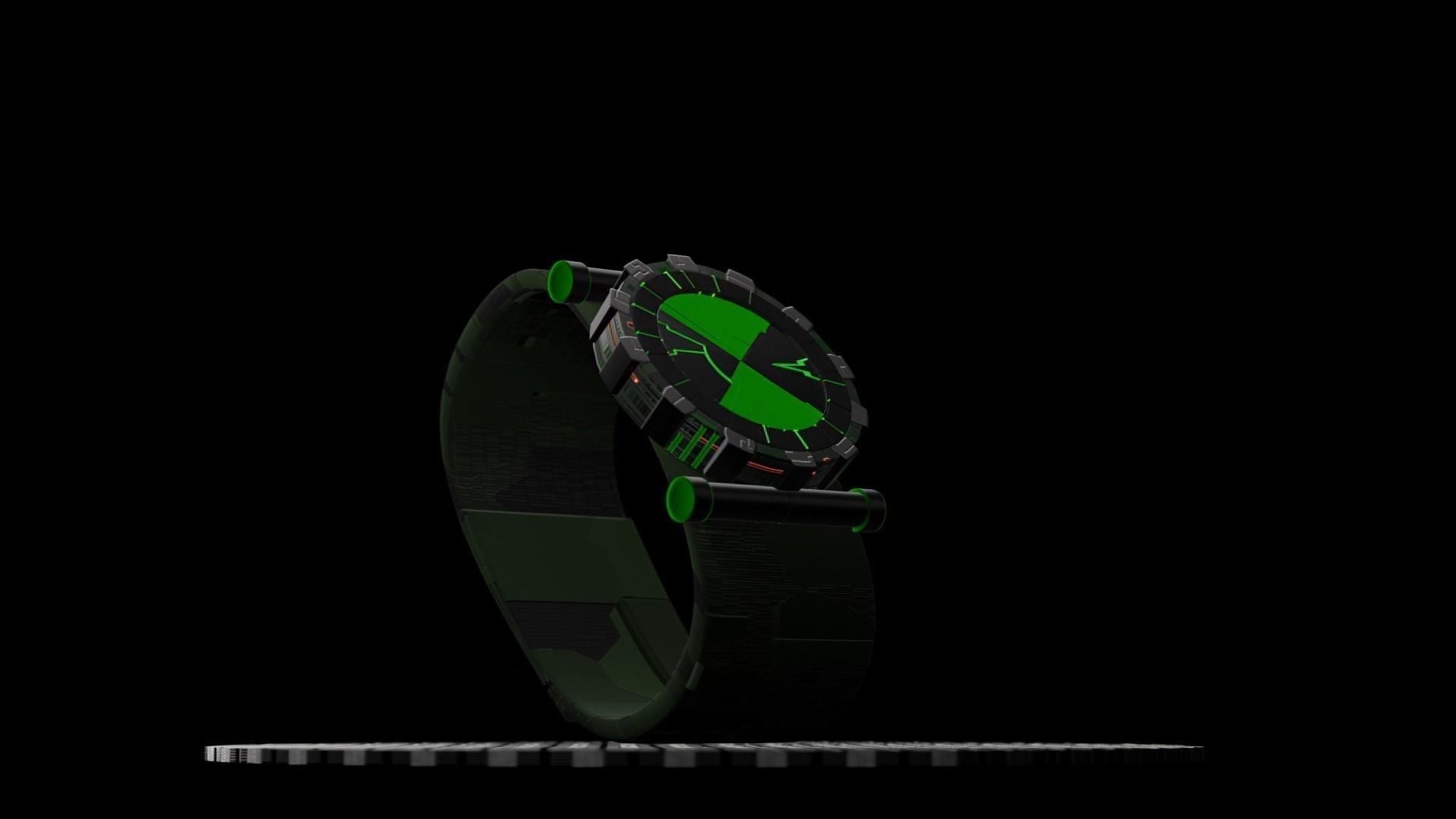 Omnitrix Ben 10 3d Alien Ultimate Omniverse Original Series 3D model ...