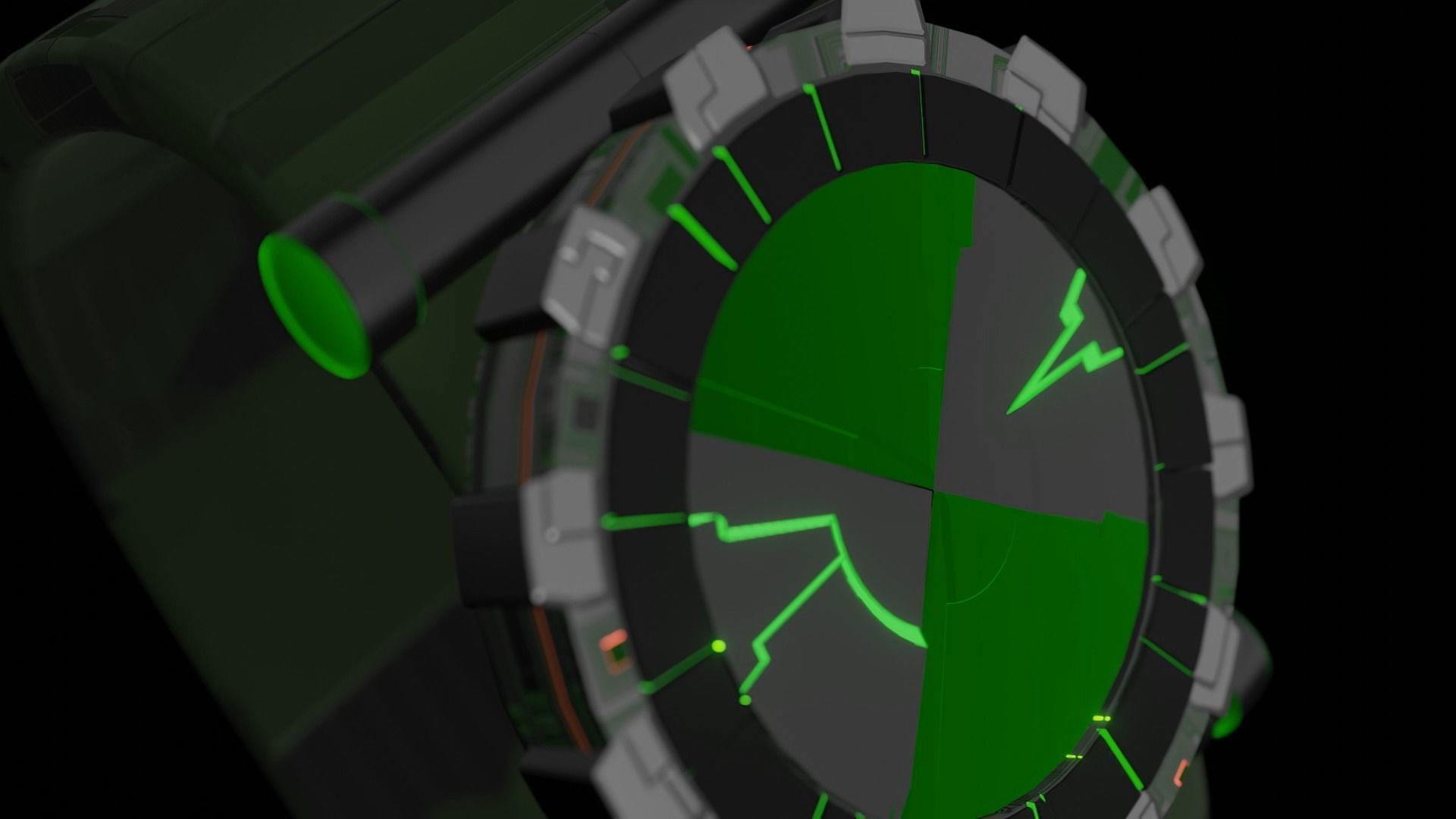 Omnitrix Ben 10 3d Alien Ultimate Omniverse Original Series 3D model ...