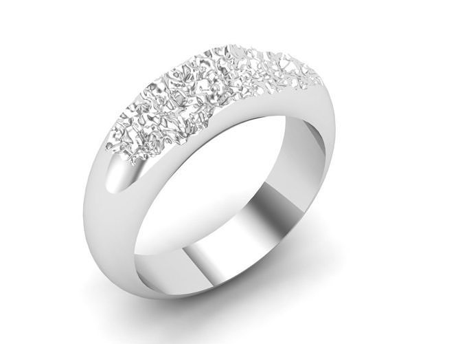 Women Ring 3D model 3D printable | CGTrader