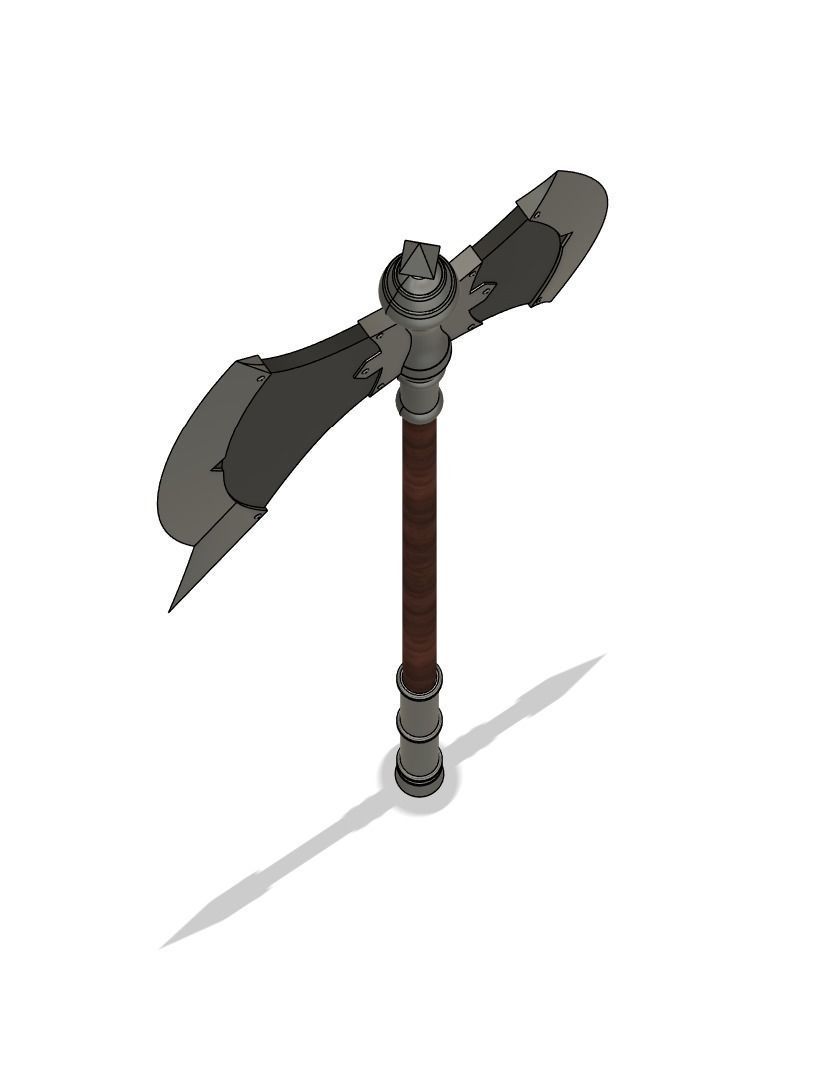 Stark Axe - Frieren Beyond Journeys End 3D model 3D printable | CGTrader