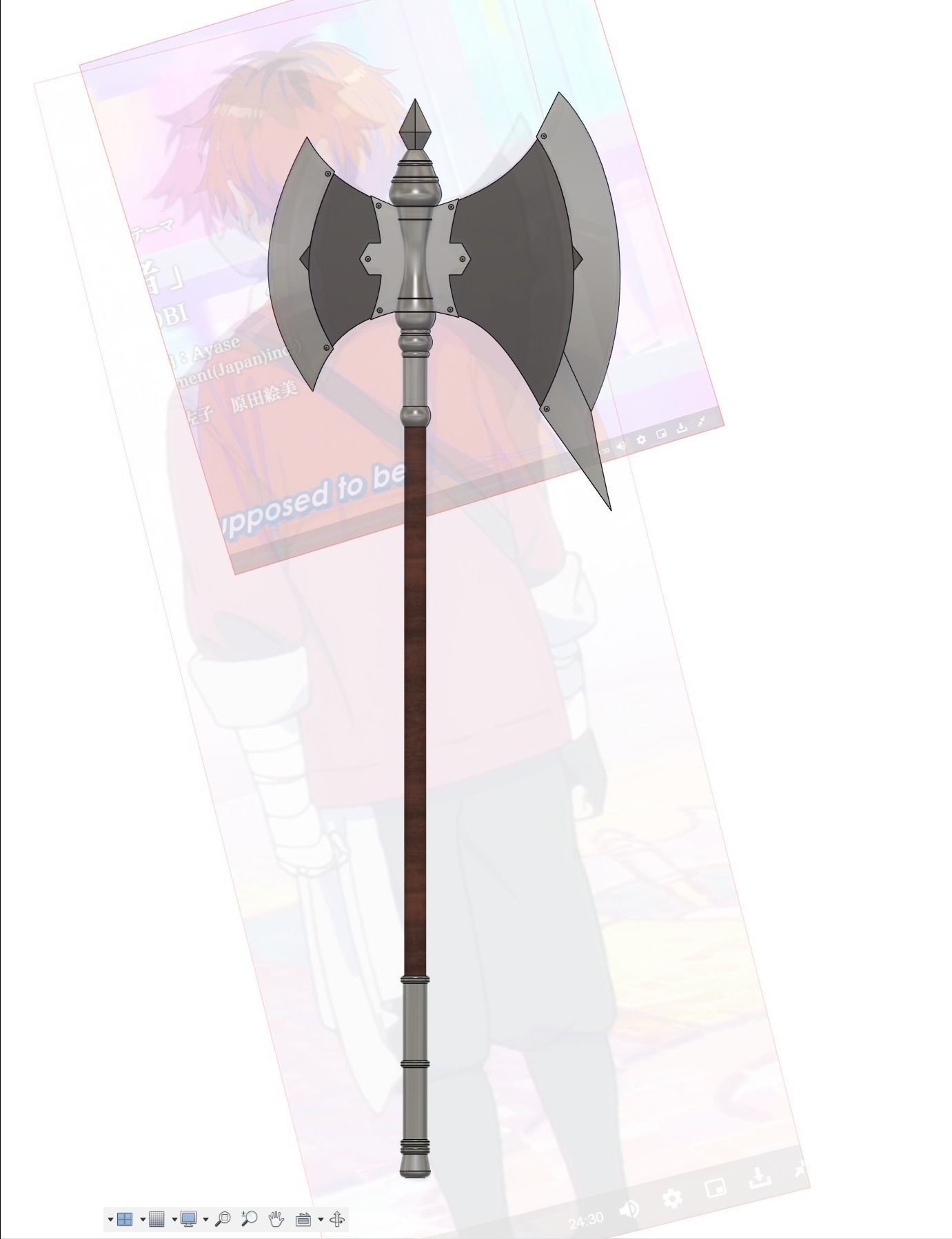 Stark Axe - Frieren Beyond Journeys End 3D model 3D printable | CGTrader