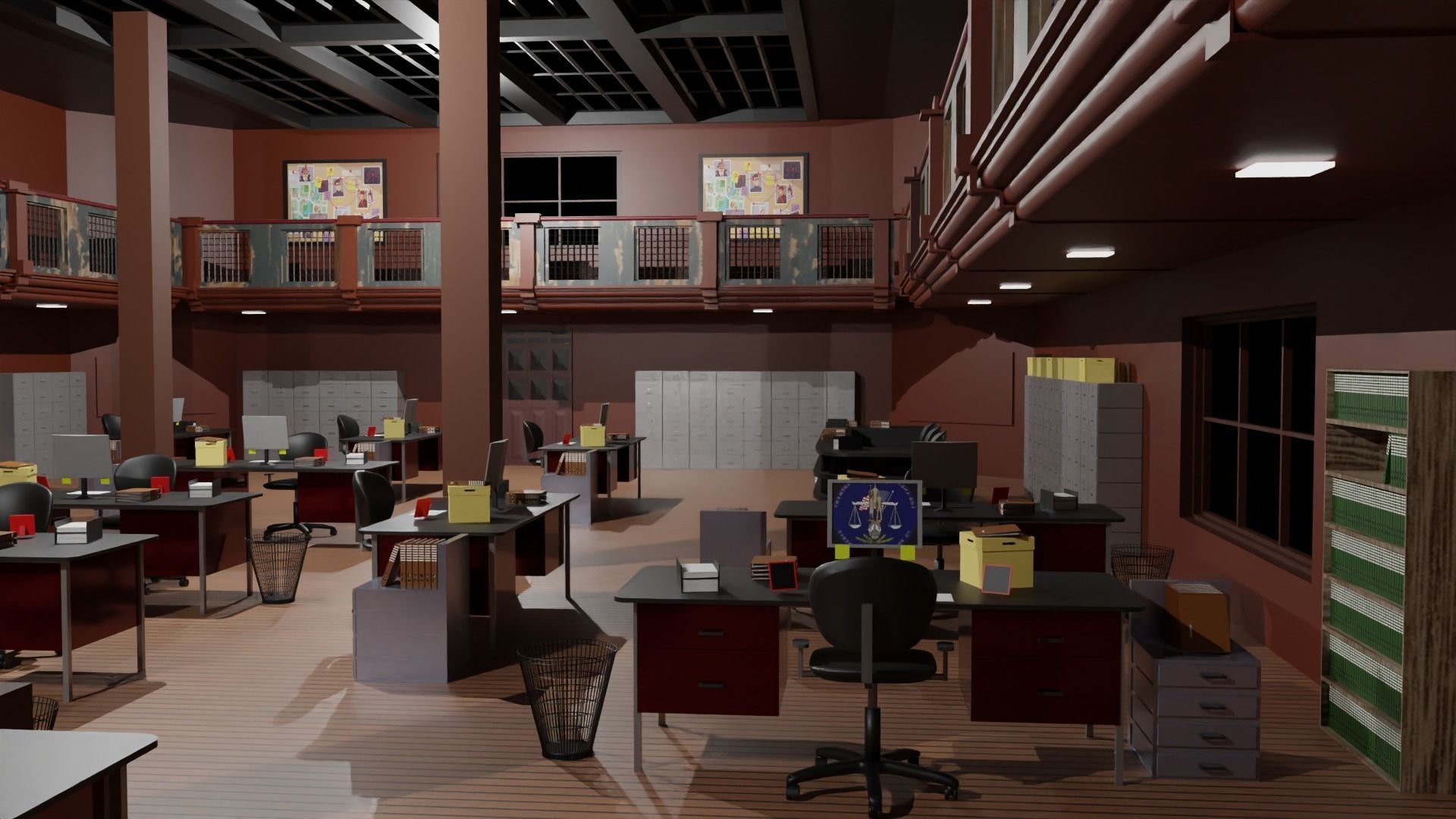 3D model Police Station VR / AR / low-poly | CGTrader