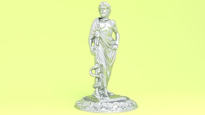 Roman Emperor Statue 3D model | CGTrader