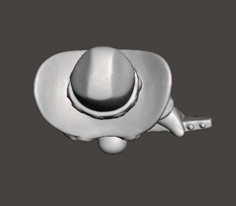 LOONEY TUNES ROCK BAND YOSEMITE SAM PROMOTIONAL FIGURE 90S PVC 3D model ...