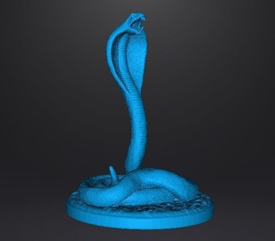COBRA SNAKE FIGURE MODEL ANIMAL CREATURE FOR GAMES RPG ORNAMENT 3D ...