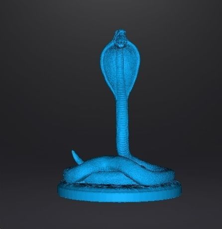 COBRA SNAKE FIGURE MODEL ANIMAL CREATURE FOR GAMES RPG ORNAMENT 3D ...