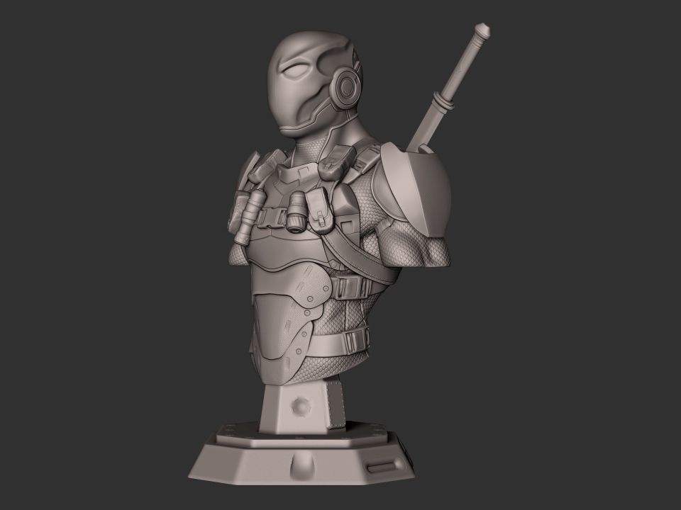 Deathstroke Bust 3D model 3D printable | CGTrader