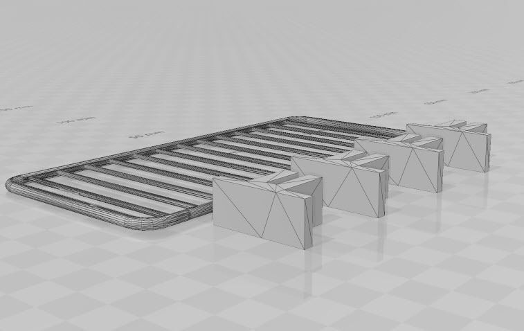 GI JOE Classified 112 Crowd Control Fence 3D Print Diorama Prop 3D ...