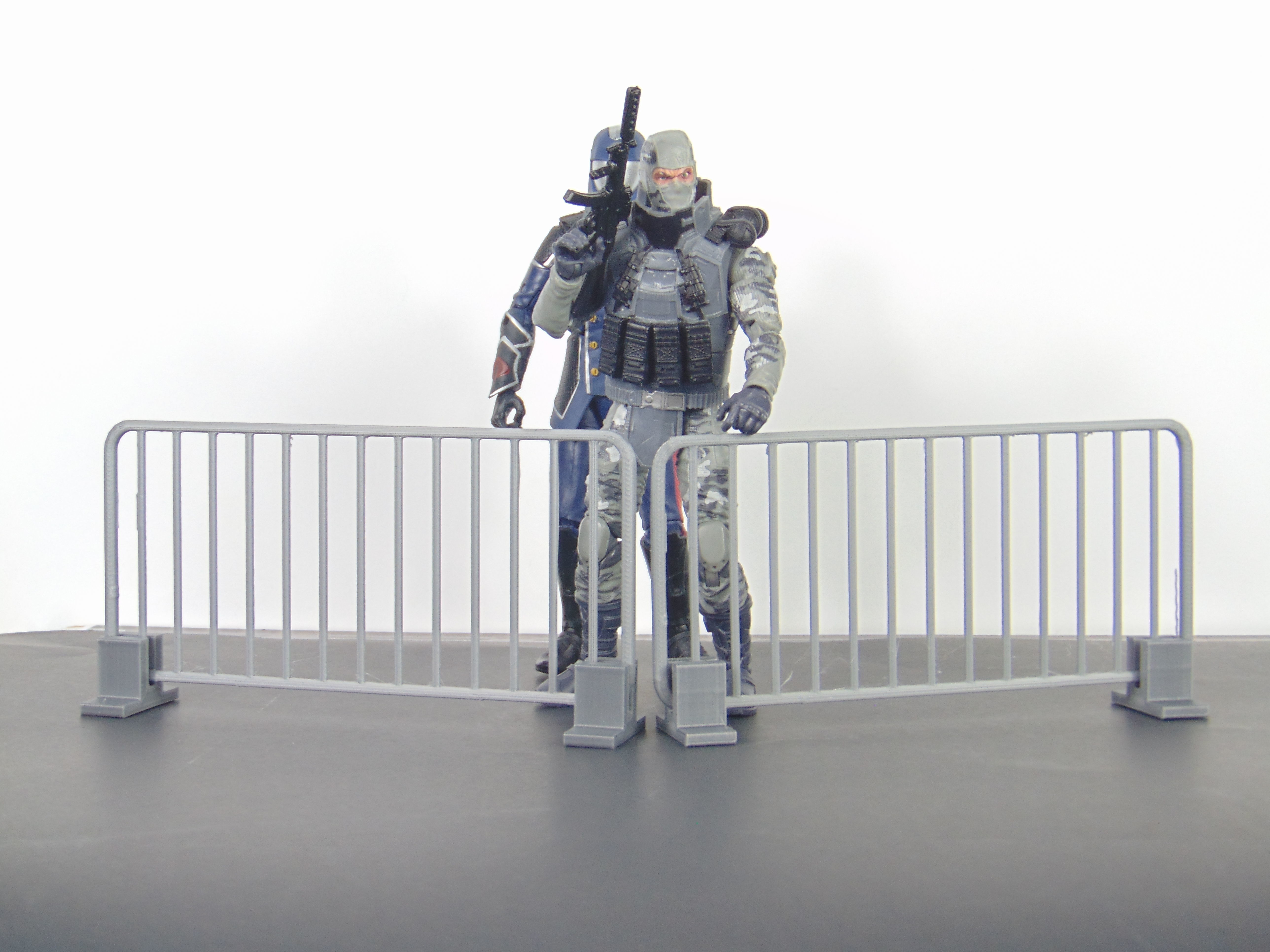 GI JOE Classified 112 Crowd Control Fence 3D Print Diorama Prop 3D ...