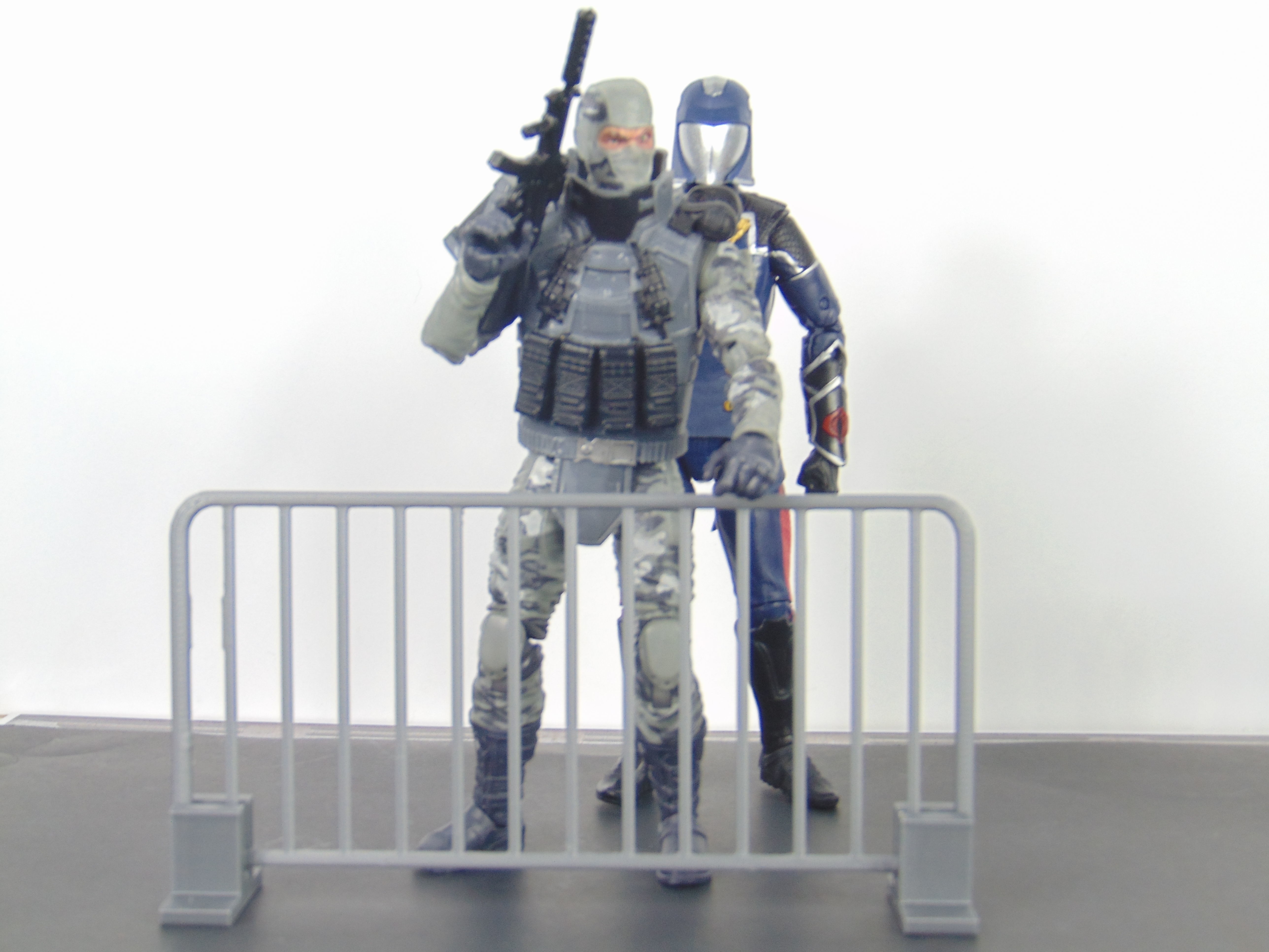 GI JOE Classified 112 Crowd Control Fence 3D Print Diorama Prop 3D ...