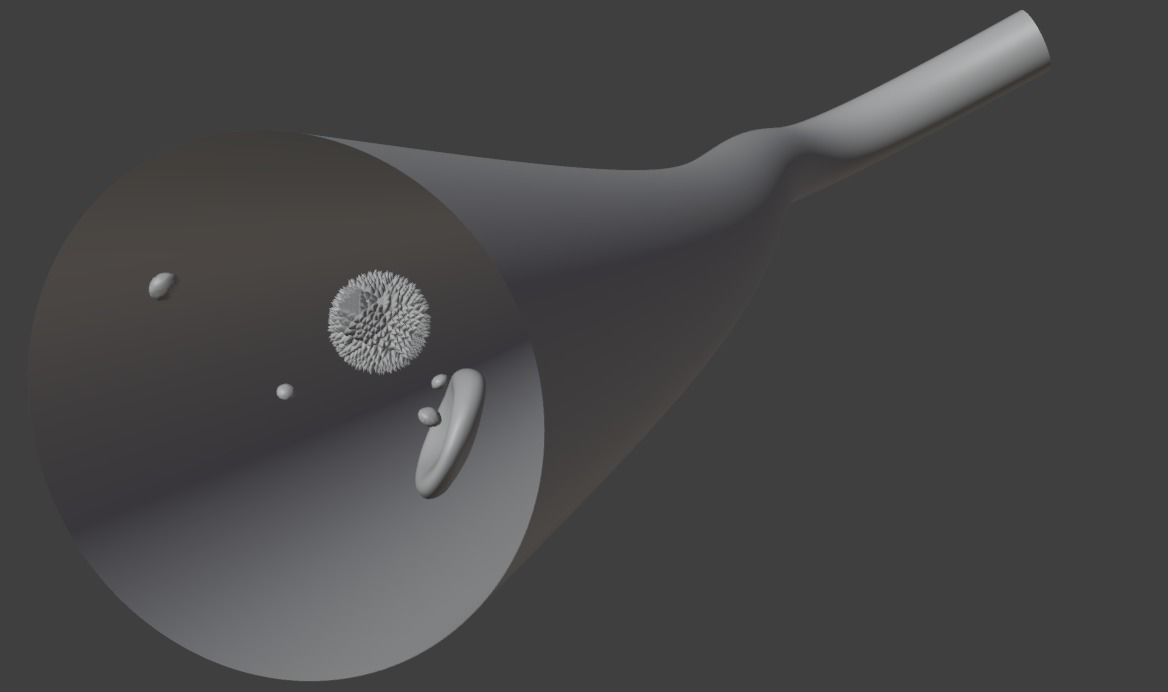 Blood cells inside vein 3D model animated | CGTrader