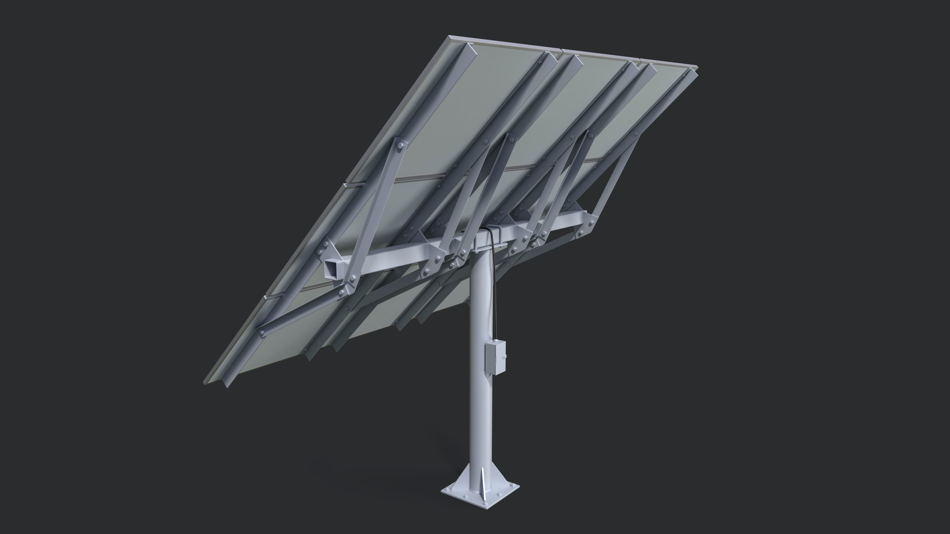 Solar Panel 3D model | CGTrader