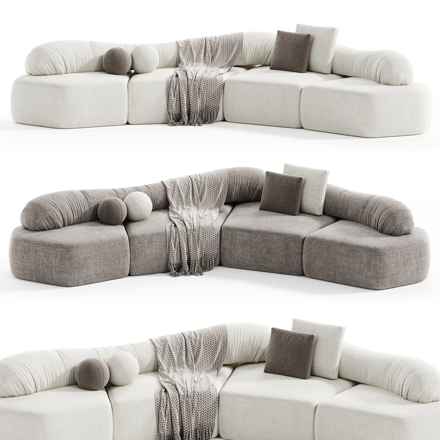 3D model Helen Sofa VR / AR / low-poly | CGTrader
