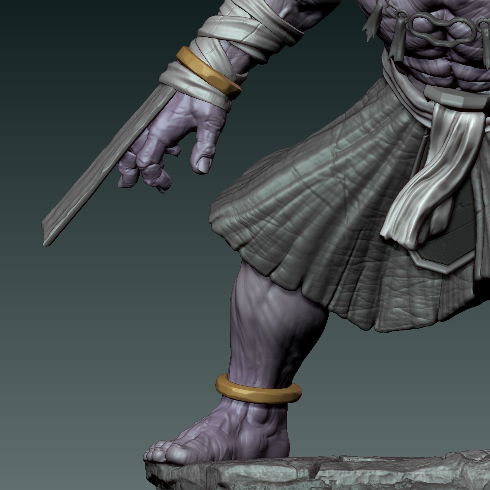 Mahoraga jujutsu 3D model 3D printable | CGTrader