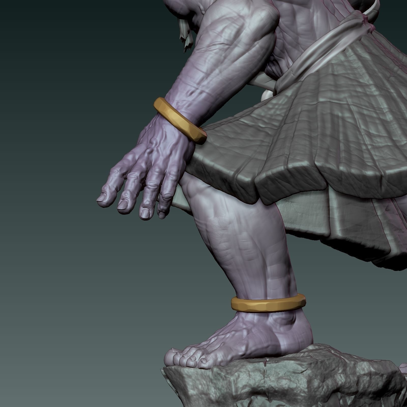 Mahoraga jujutsu 3D model 3D printable | CGTrader