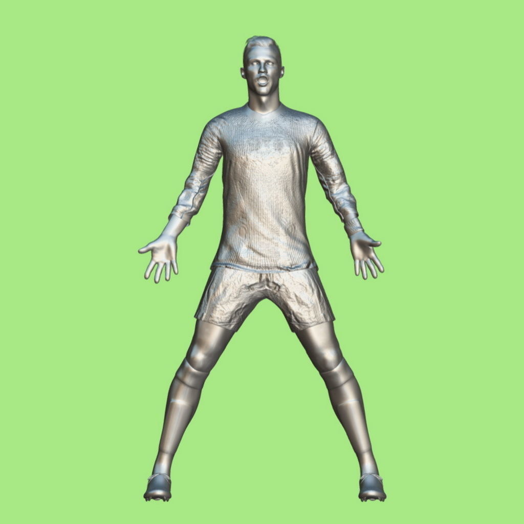 Cristiano Ronaldo famouse Siu Pose 3D model | CGTrader