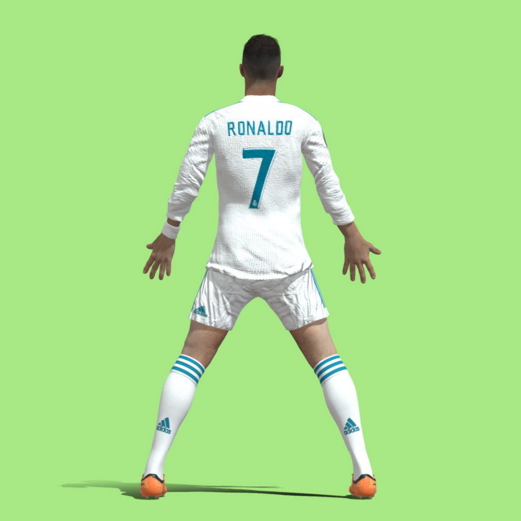 Cristiano Ronaldo famouse Siu Pose 3D model | CGTrader