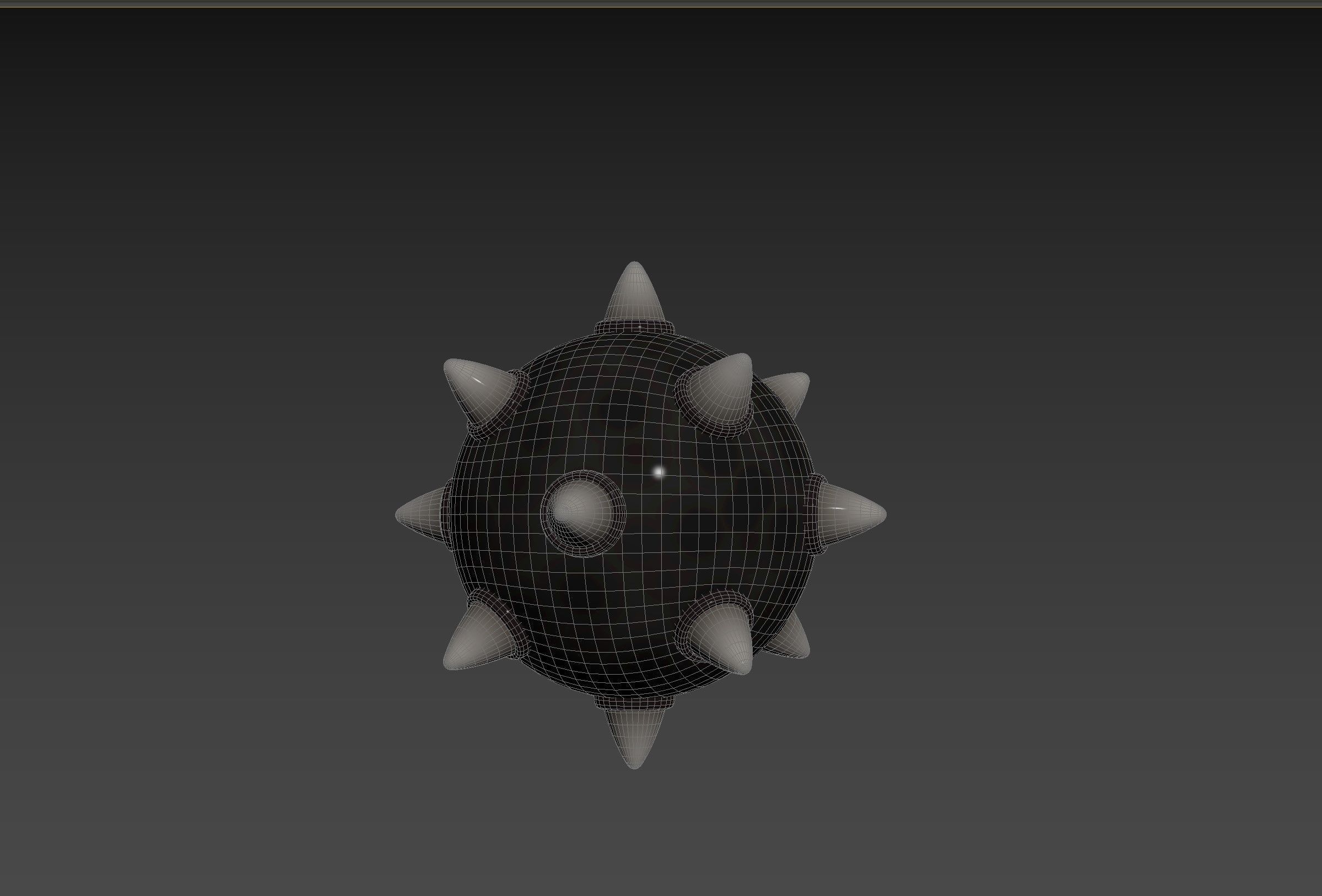 Prop258 Spike Ball 3D model | CGTrader