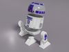 R2D2 Chibi Fan Art Star Wars 3D model 3D printable | CGTrader