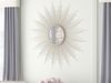 Lathan Round Spoke Sunray Starburst Wall Mount Accent Mirror 3D model ...