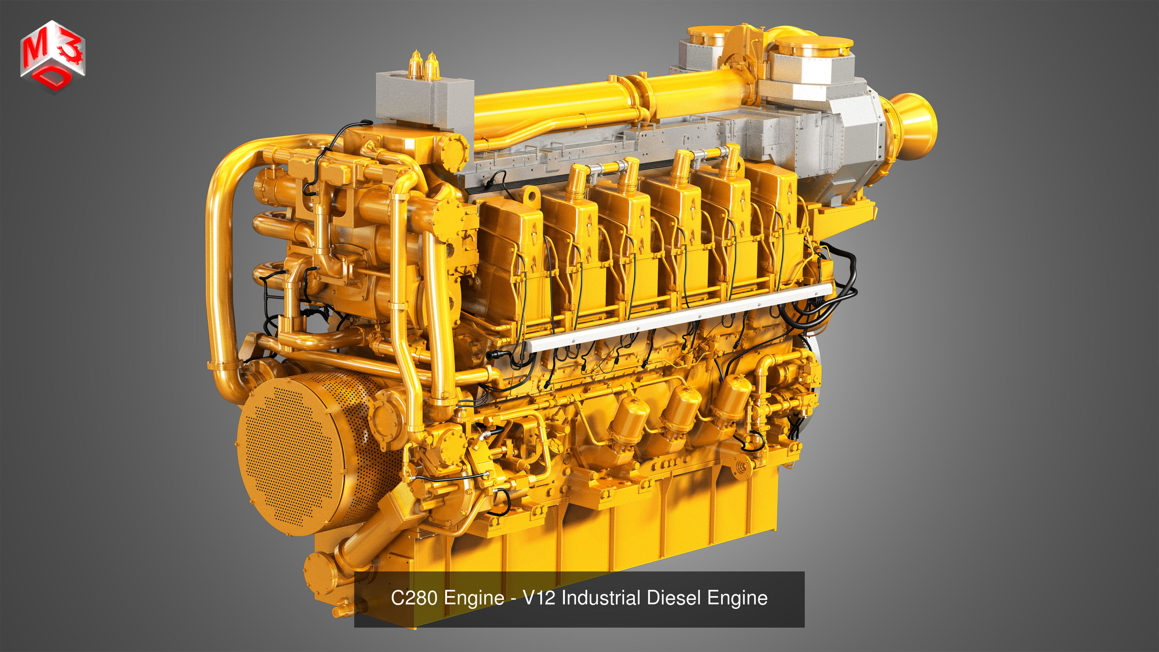 Engines Package - V2- Diesel Engines 3D Model Collection | CGTrader